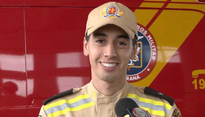 Tenente do Corpo de Bombeiros de Londrina iniciará estágio no Norte Pioneiro