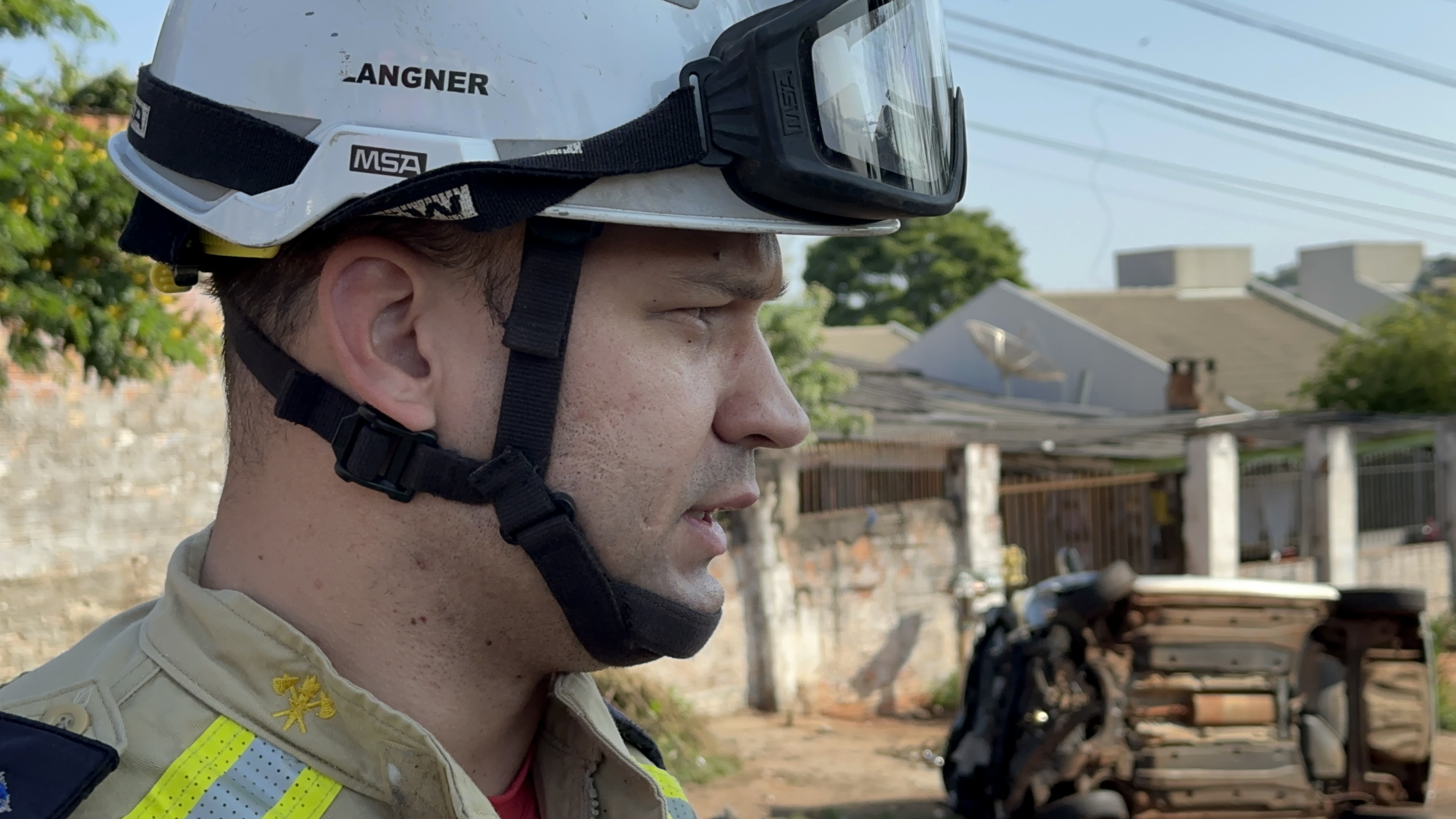 Tenente do Corpo de Bombeiros fala sobre atendimento a grave acidente em Cascavel