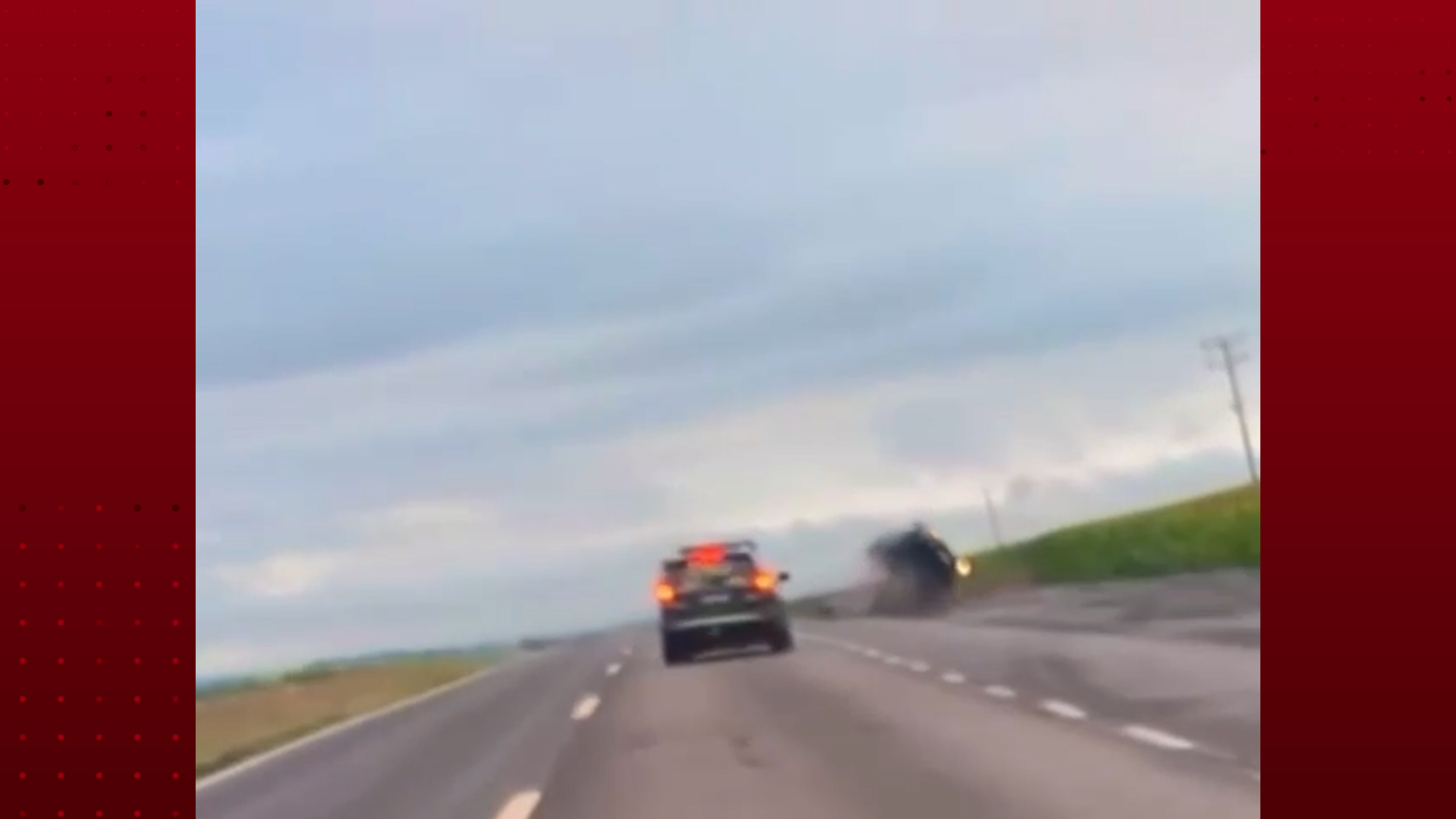 Vídeo mostra carro capotando após perseguição policial na BR-163 em ...