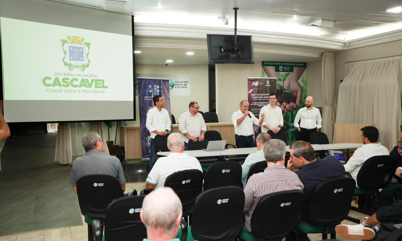 Prefeitura de Cascavel discute o mapeamento das potencialidades ...