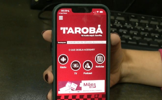 Aplicativo da Tarobá é lançado com integração entre TV, rádio, portal e ...