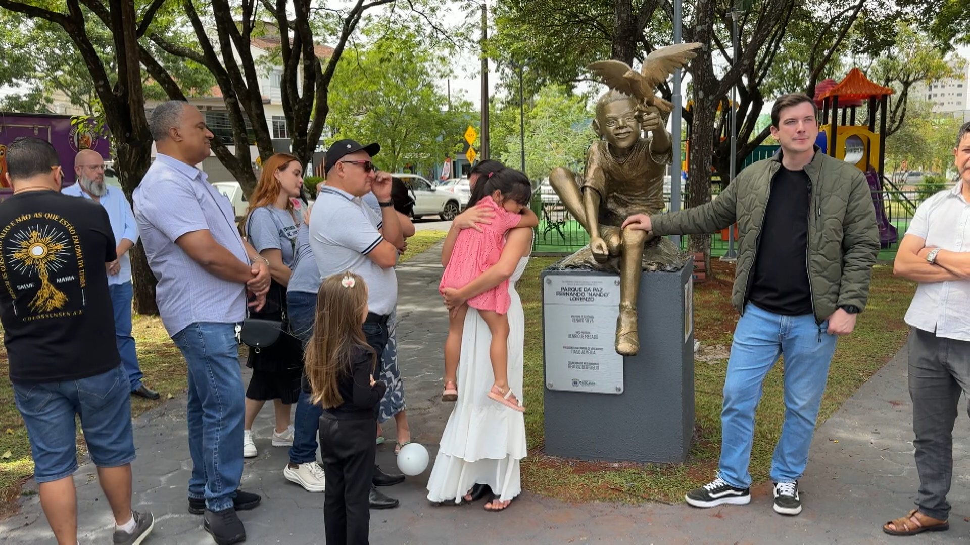 Parque da Paz Nando Lorenzo é inaugurado em Cascavel