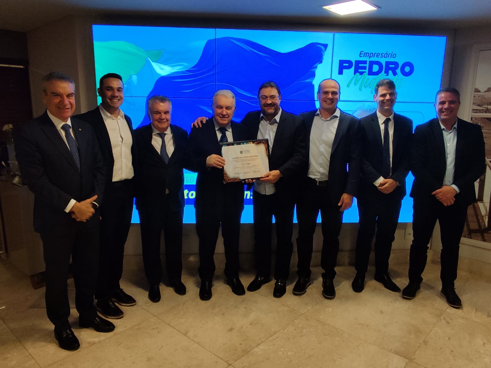 Pedro Muffato recebe o título de cidadão sul-mato-grossense