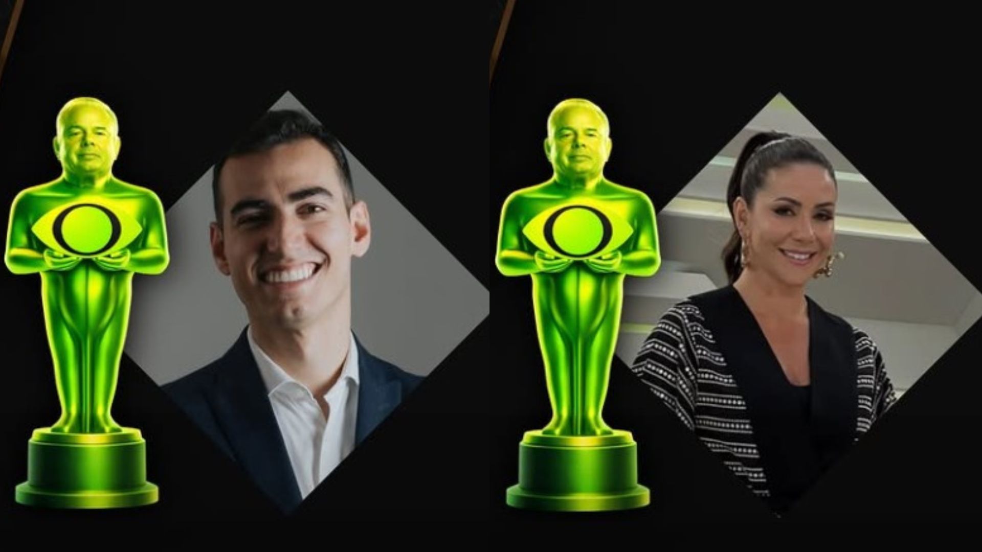 Apresentadores da TV Tarobá são destaques no Prêmio Melhores da Band 2025